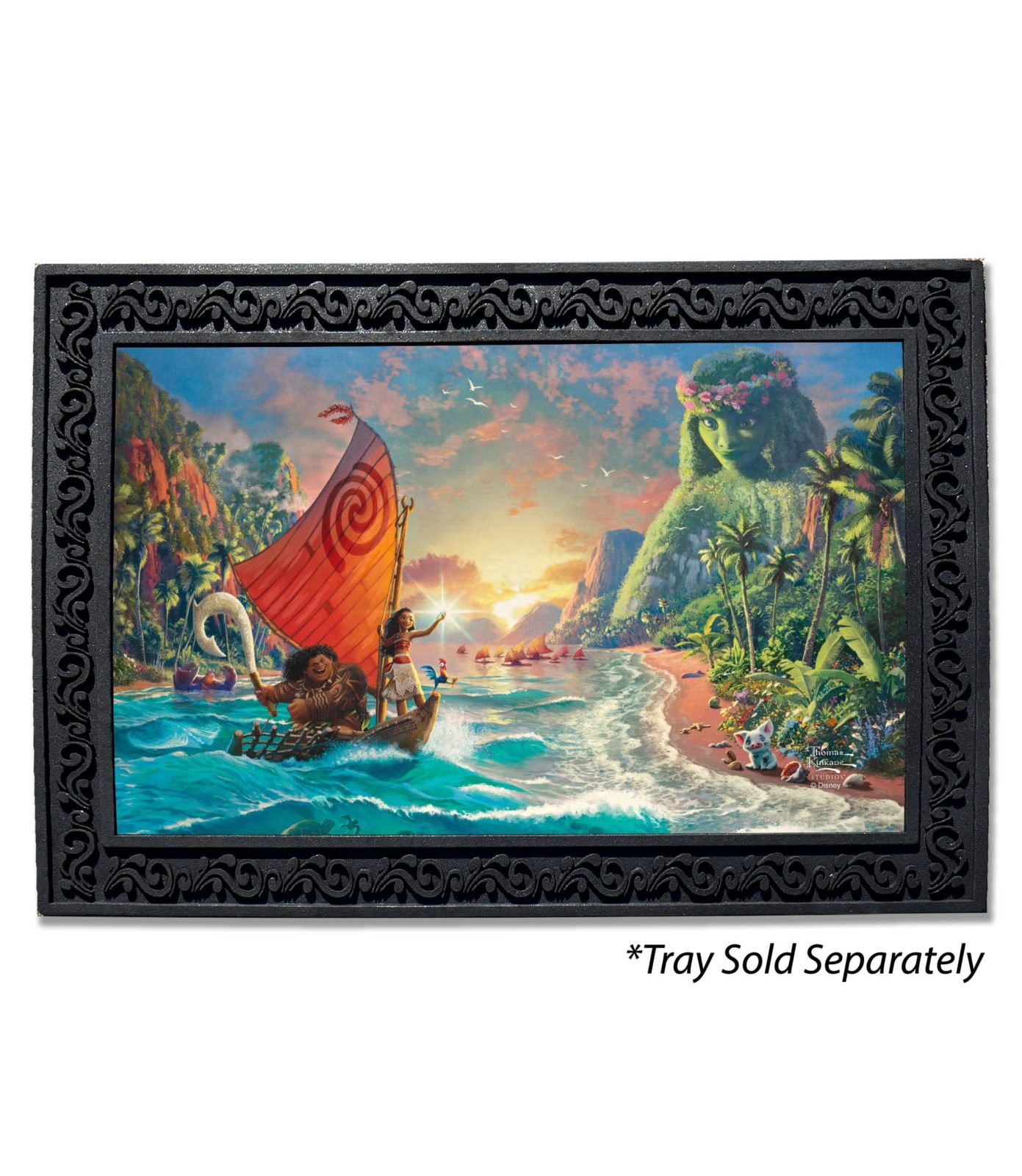 Buy: Moana Doormat Summer Coastal All Disney Doormat Flagology.com