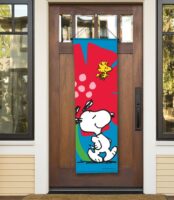 Buy: PEANUTS® Welcome Friends Snoopy & Woodstock – Front Door Banner ...