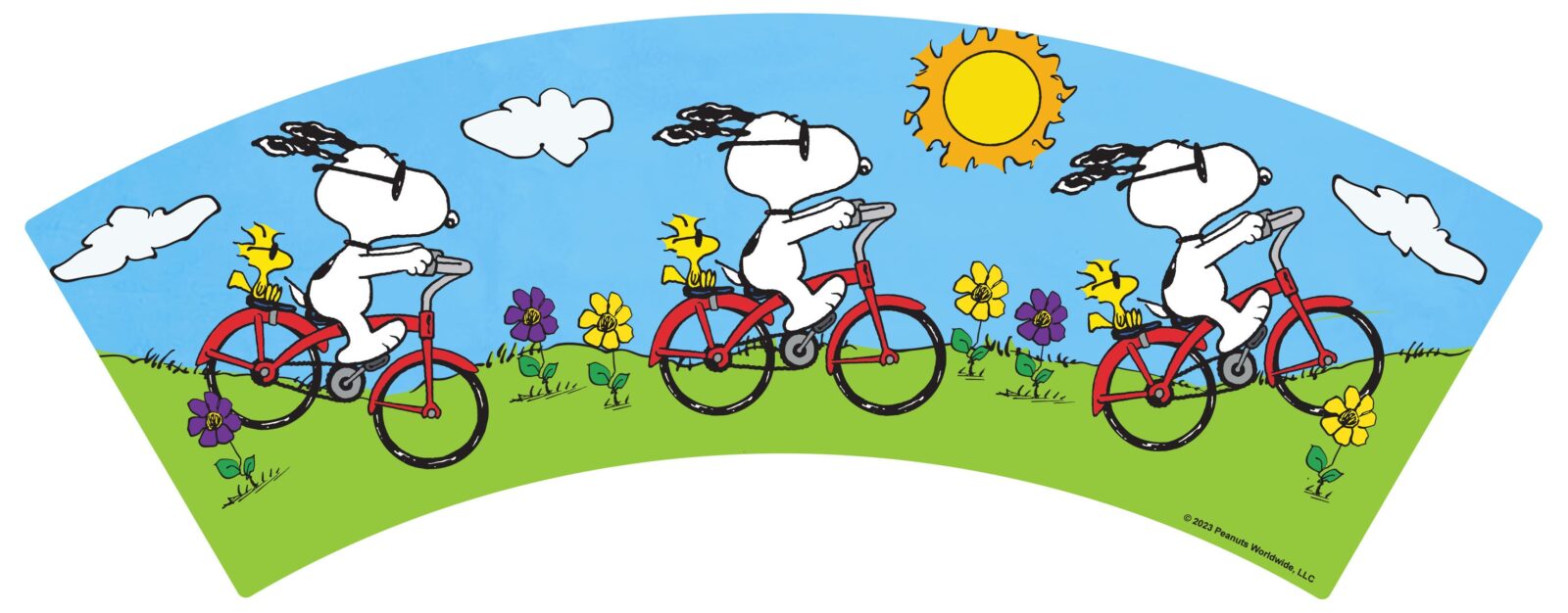 Buy: PEANUTS® Cruising Into Spring Spring All Peanuts Flagology.com