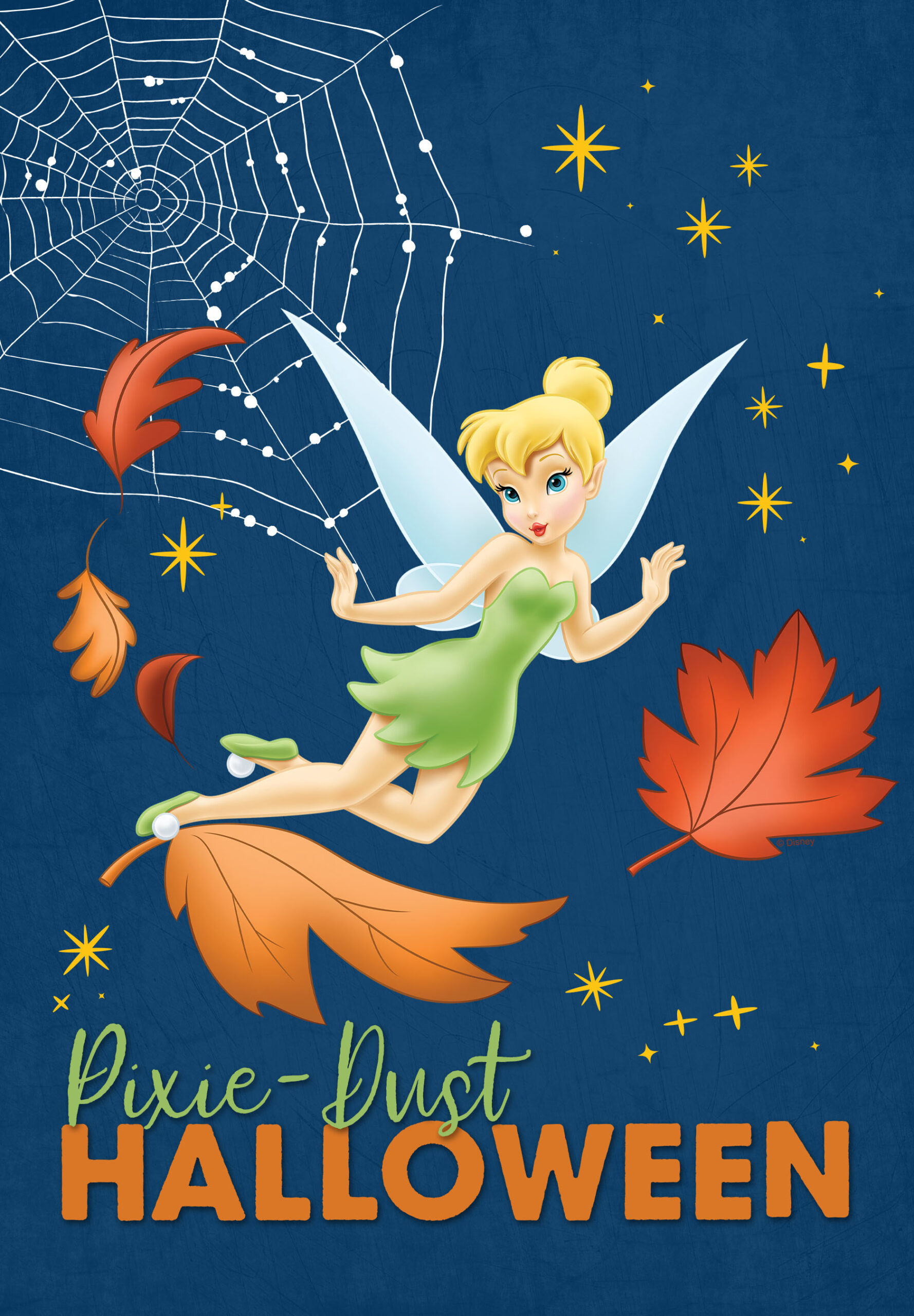Pixie-Dust Halloween Tink - GARDEN - Custom Printed Flags | Flagology.com